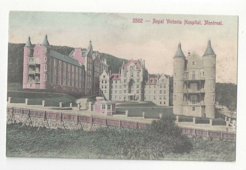 Canada Montreal Quebec Royal Victoria Hospital Copp Clark DB Postcard ...