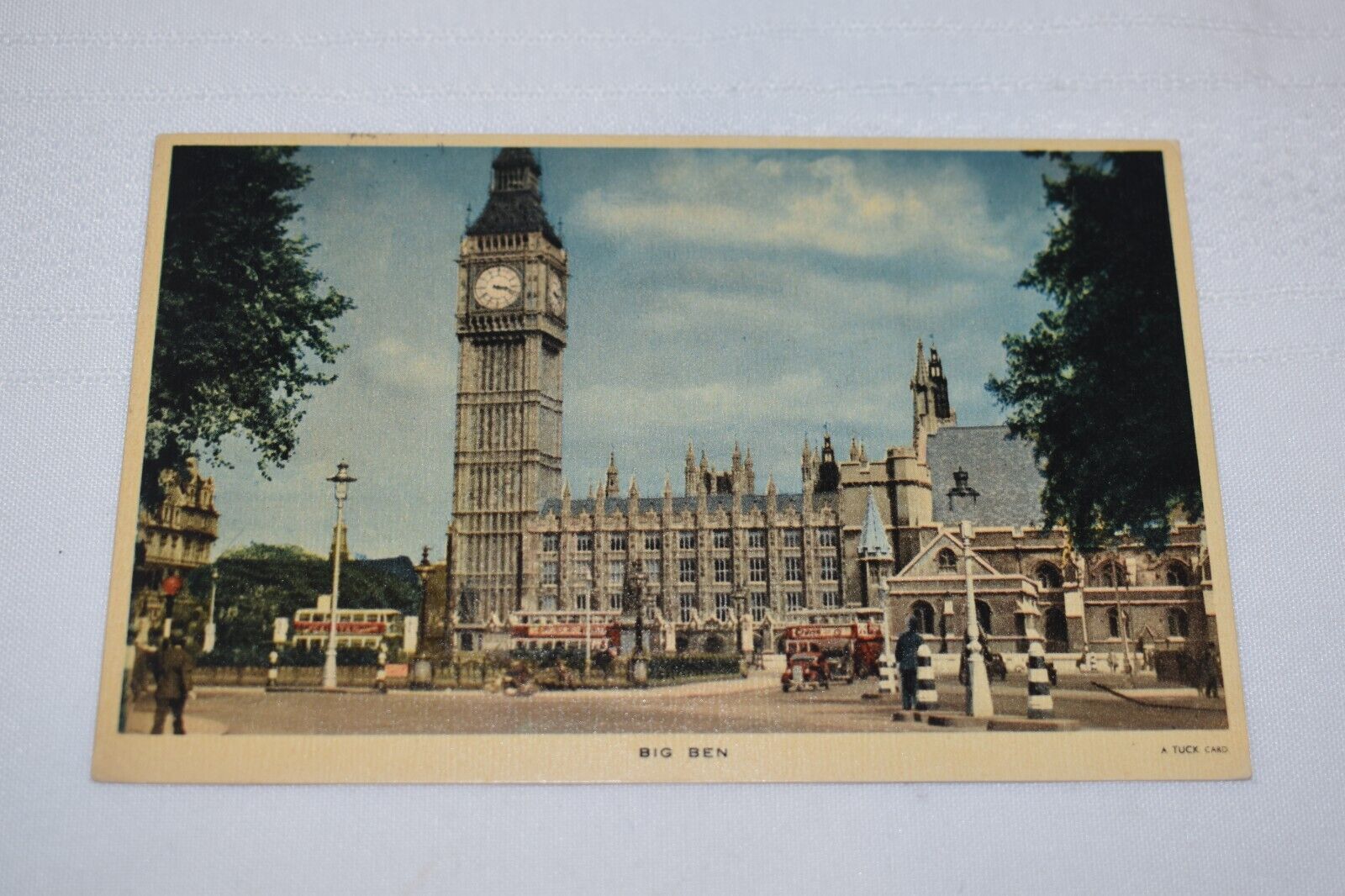 Big Ben London England Postcard Raphael Tuck & Sons Ltd Queen Elizabeth ...