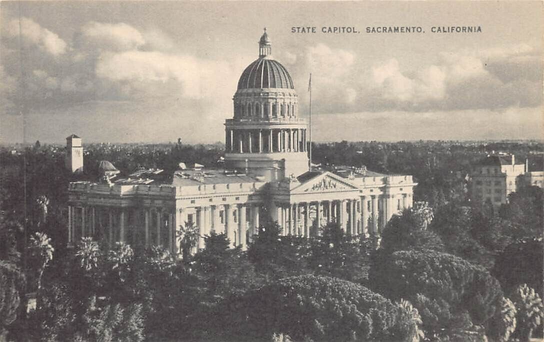 Sacramento Stage Capitol California Lot of 4 CA Postcards | United ...