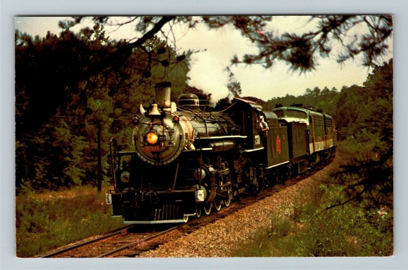 Savannah & Atlanta's Steam Locomotive #750 Railroad Postcard | Topics ...