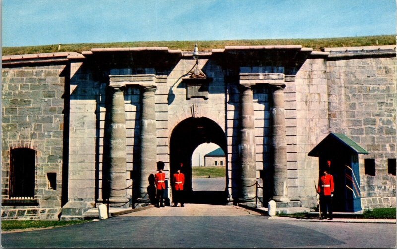 Historic Sentry Post Royal 22e Regiment Dalhousie Gate Quebec Canada ...