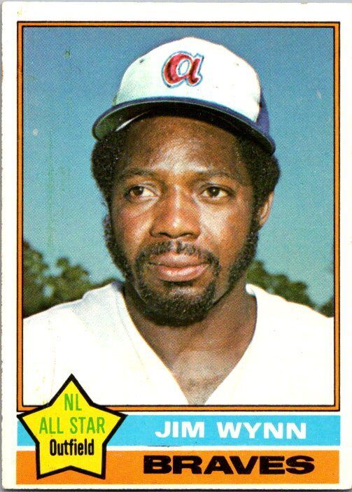1976 Topps Baseball Card Ralph Garr Atlanta Braves sk12281 | Topics ...
