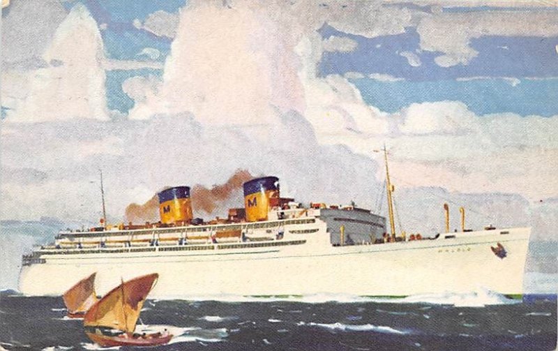SS Malolo Matson Lines Ship | Topics - Other, Postcard / HipPostcard