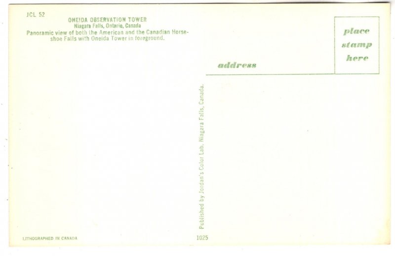 Oneida Observation Tower, Niagara Falls, Ontario | Canada - Ontario ...