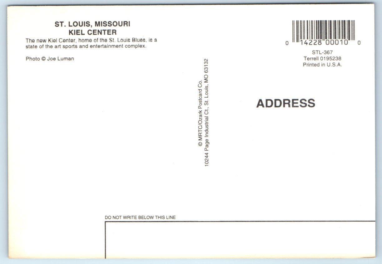 3 Postcards ST. LOUIS, MO ~ Busch Stadium KIEL CENTER Trans World Dome ...