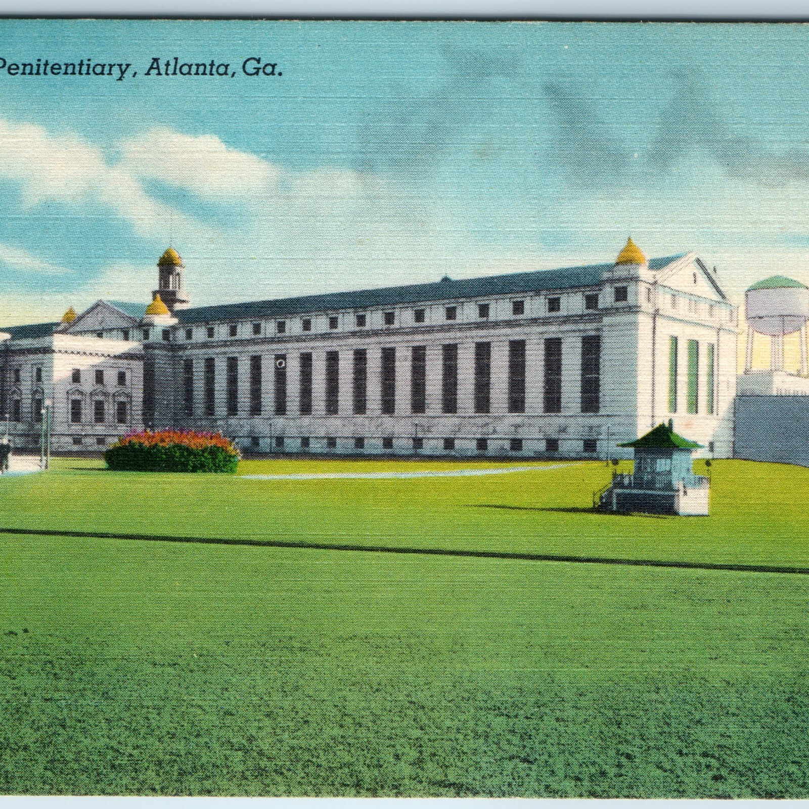c1940s Atlanta GA United States Penitentiary Federal Prison Jail ...