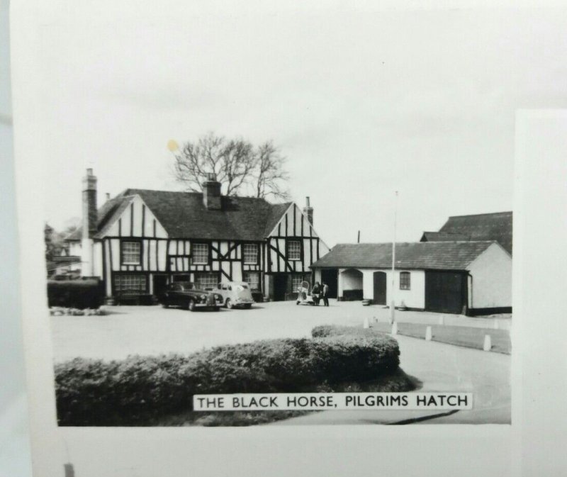 Brentwood Essex Vintage Multiview Postcard 1960 The Black Horse Pub ...