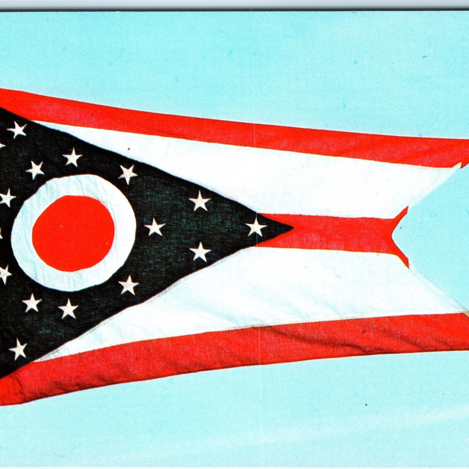 c1960s OH Ohio State Flag History Design John Eisemann Hivnor Chrome PC ...