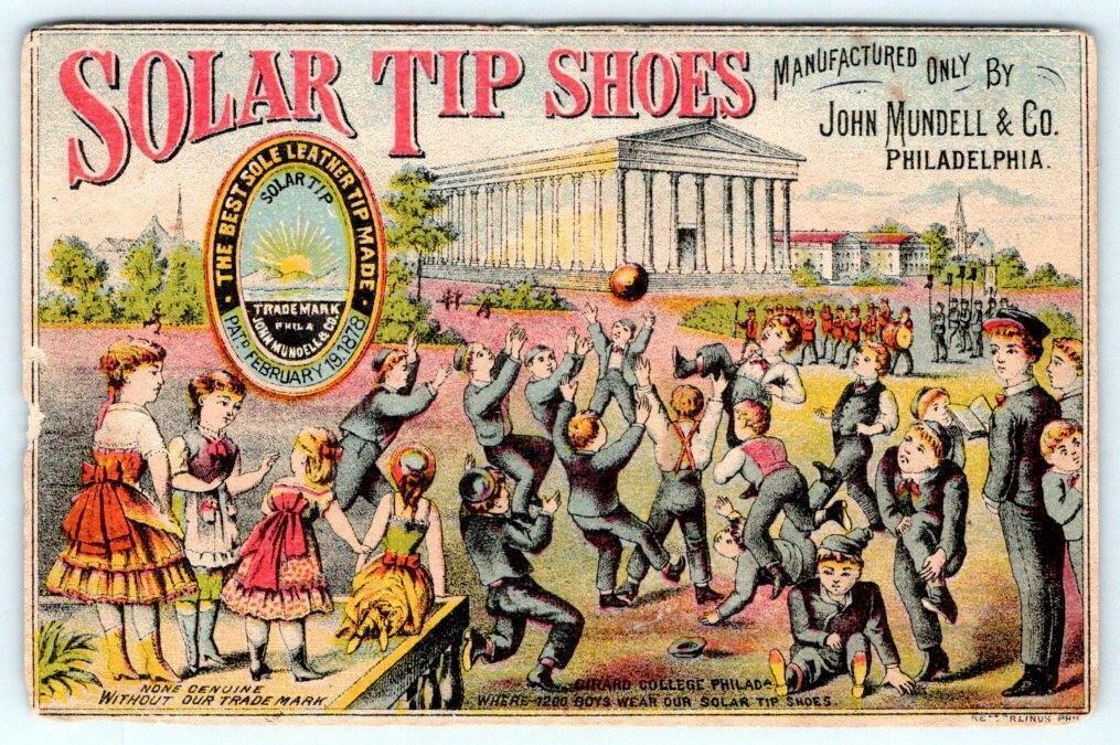 Solar Tip*Girard College Philadelphia*Ketterlinus Litho*1200 Boys Wear ...