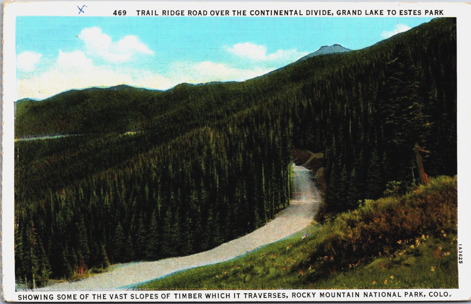 Trail Ridge Road OVer The Continental Divide Grand Lake Estes Park ...