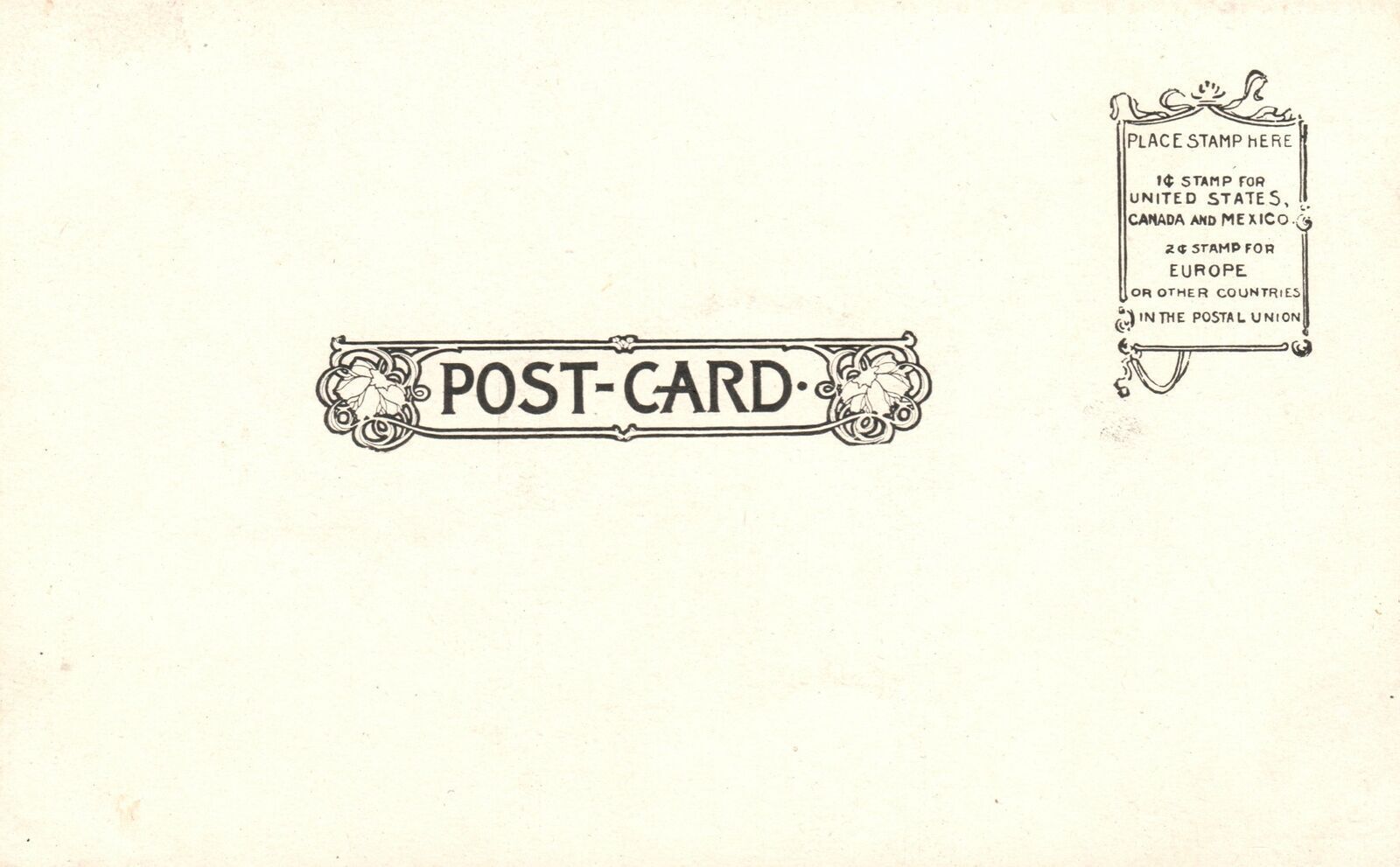 Vintage Postcard 1900's Court House Post Office Greetings From Fort ...