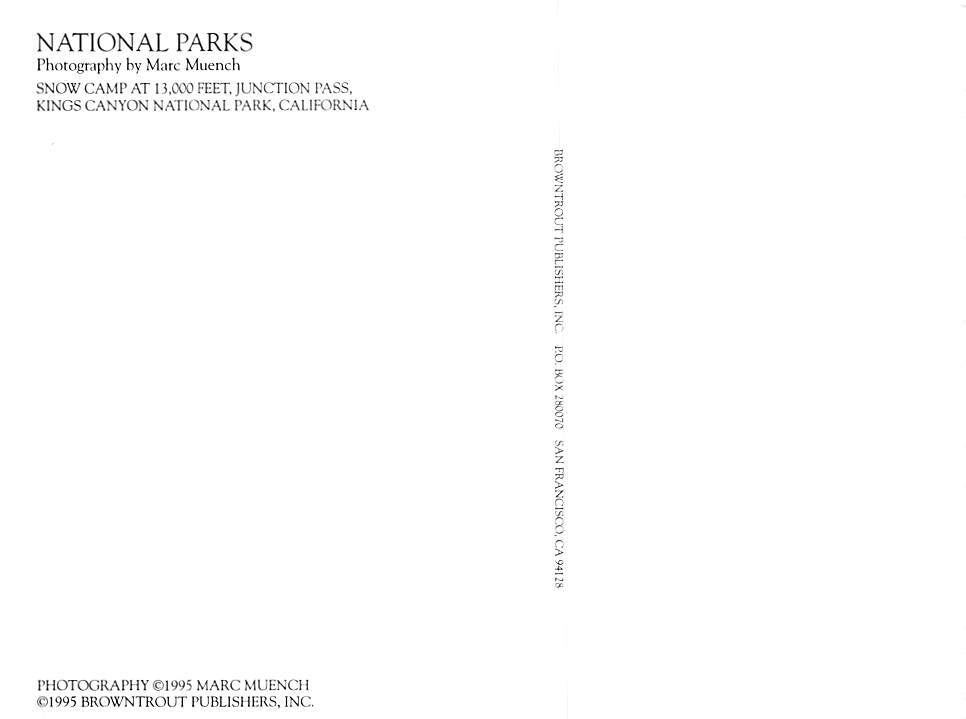 National Parks Snow Camp, Photograph By Marc Muench | Topics - Nature ...