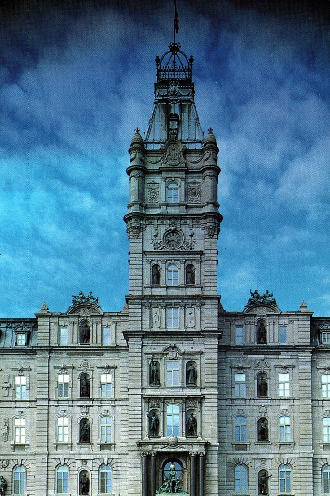 Continental Size Postcard Frontal View National Assembly Building ...
