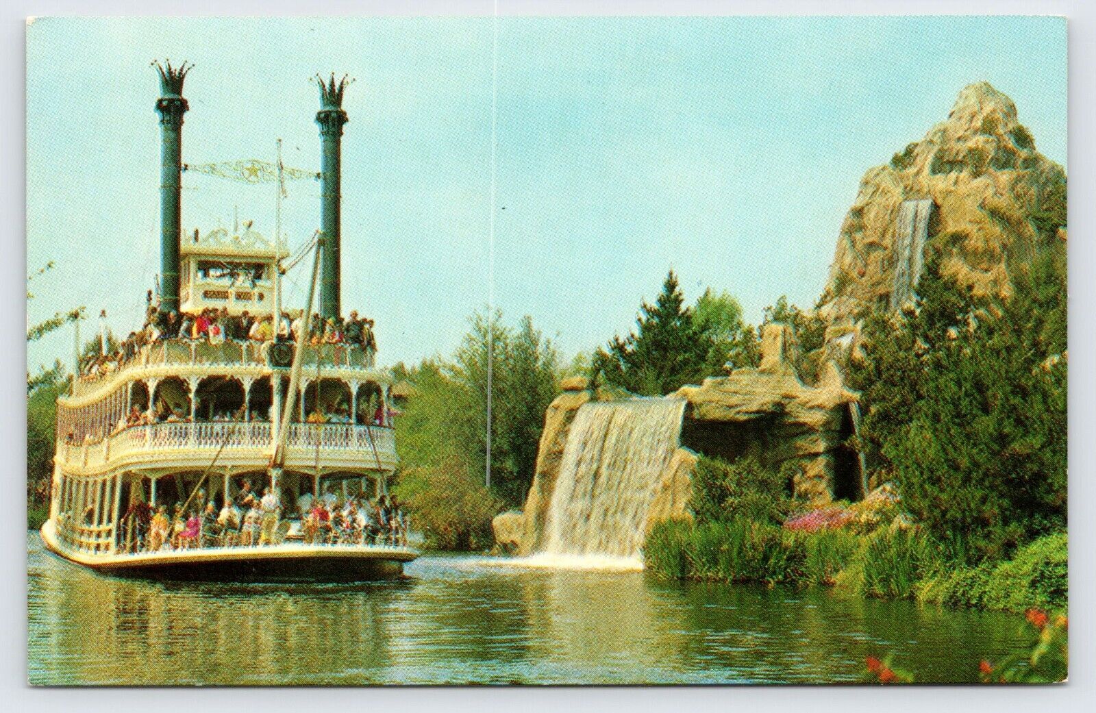 1960s Disney Vintage Frontierland Mark Twain Steamboat River Defect ...
