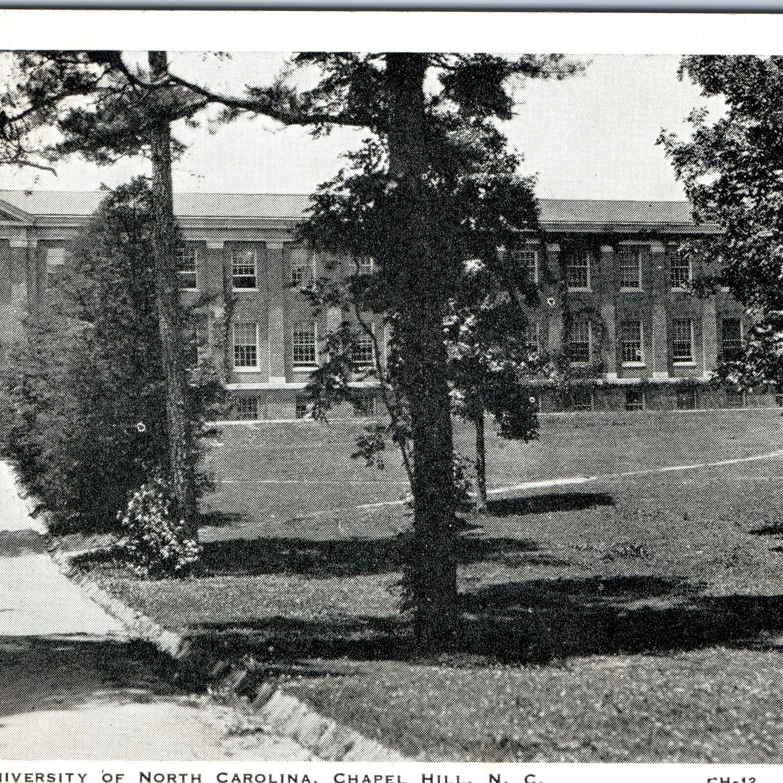 c1930s Chapel Hill, NC Venable Hall University Campus PC Bayard Wootten ...