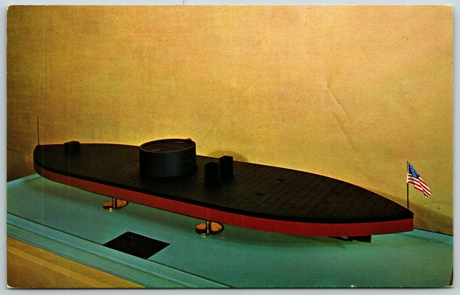 Monitor, Model of the Union Ironclad Warship, Fort Monroe, Virginia ...