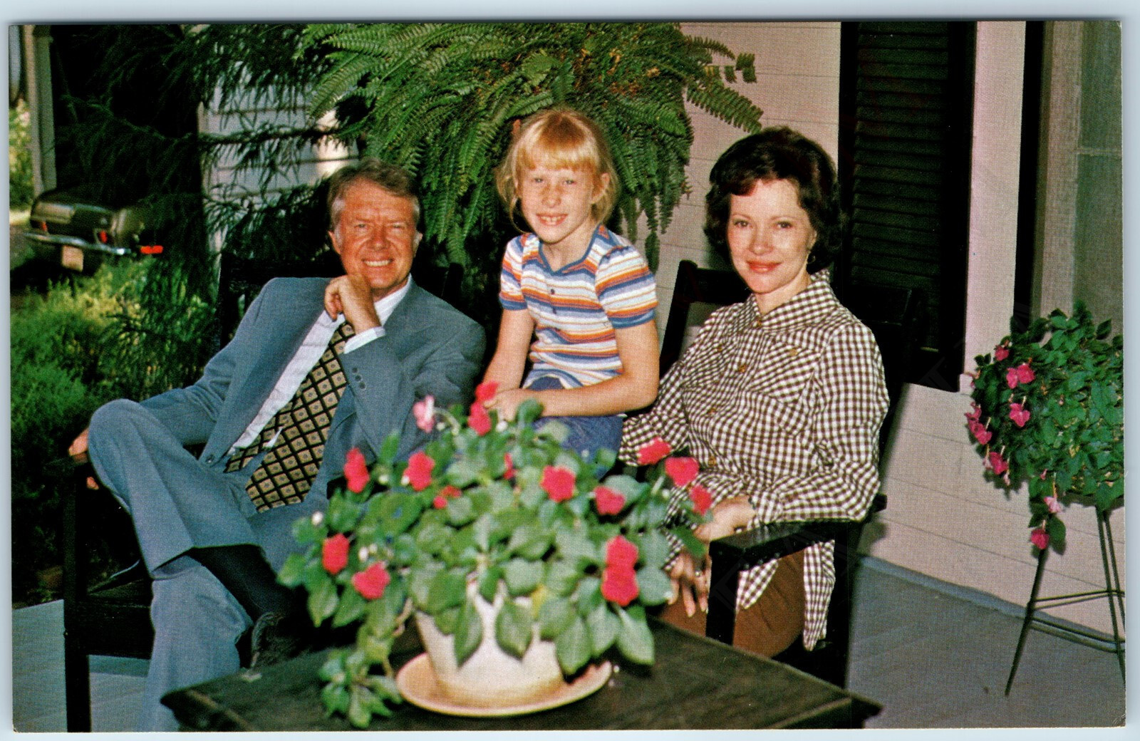 c1970s Plains, GA Jimmy Carter House Family Rosalynn Amy Mother Allie ...