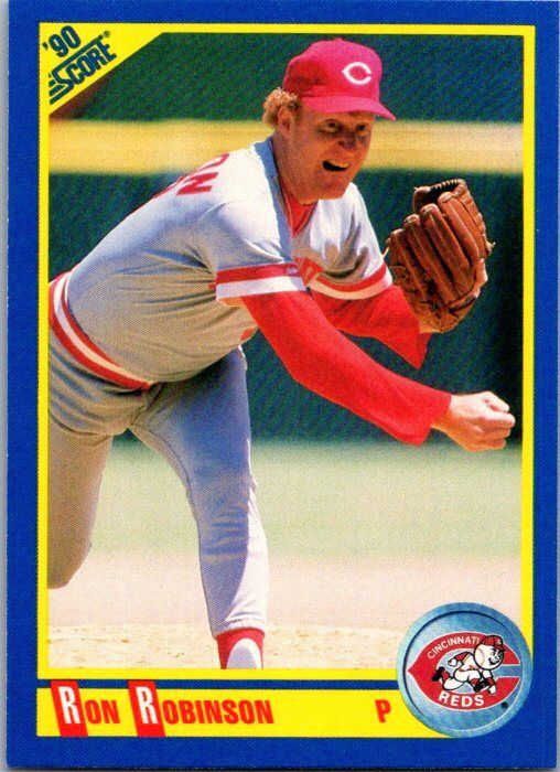 1990 Score Baseball Card Ron Robinson Cincinnati Reds sk2744 | Topics ...