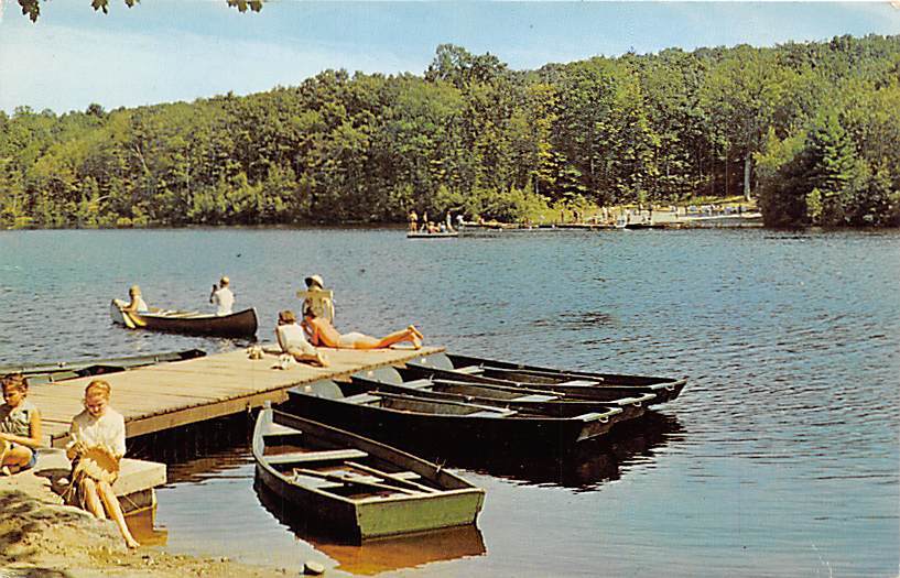 New Jersey 4H Camp, Stokes Forest View of Swimming Area - Branchville ...
