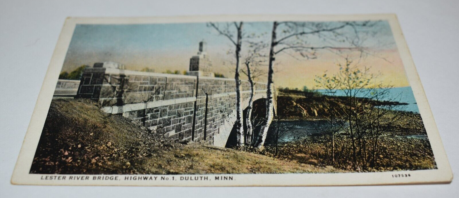 Lester River Bridge Highway No. 1 Duluth Minnesota Postcard 107356 Curt ...