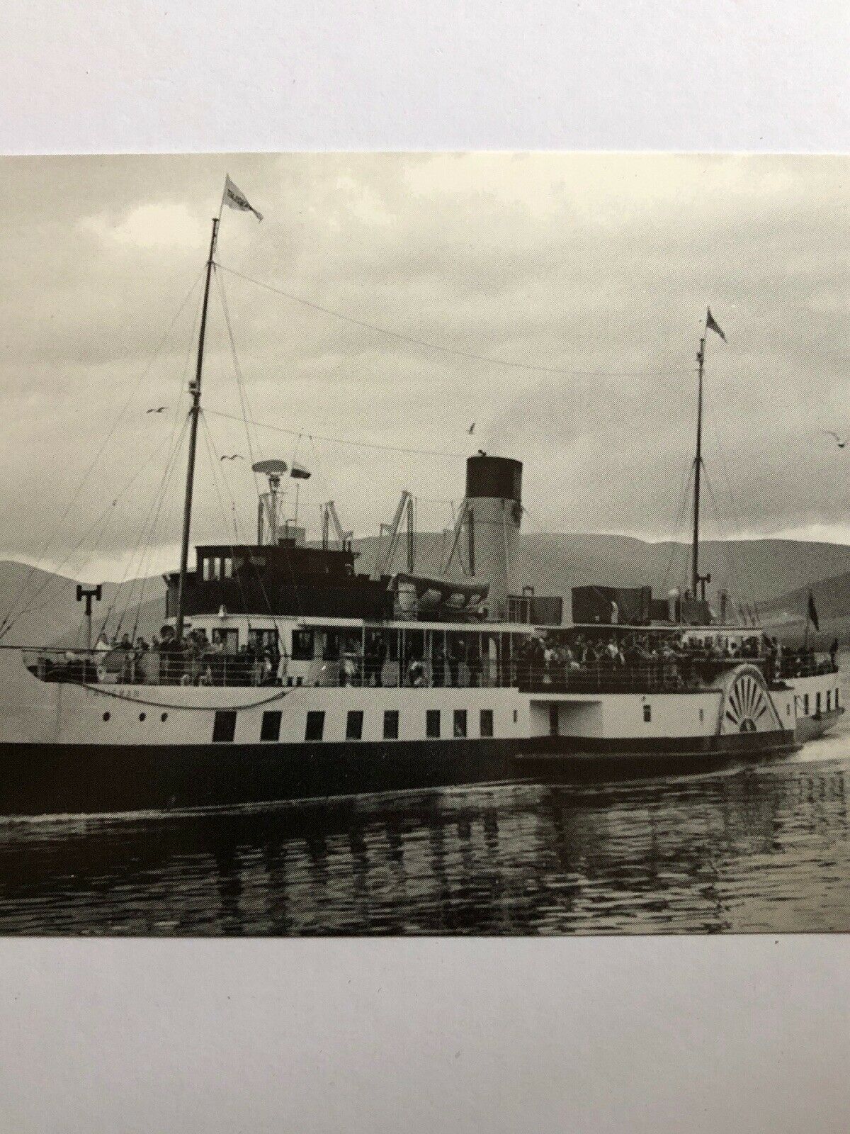 Historic Clyde Passenger Ferries Set of Six Postcards with Folder ...