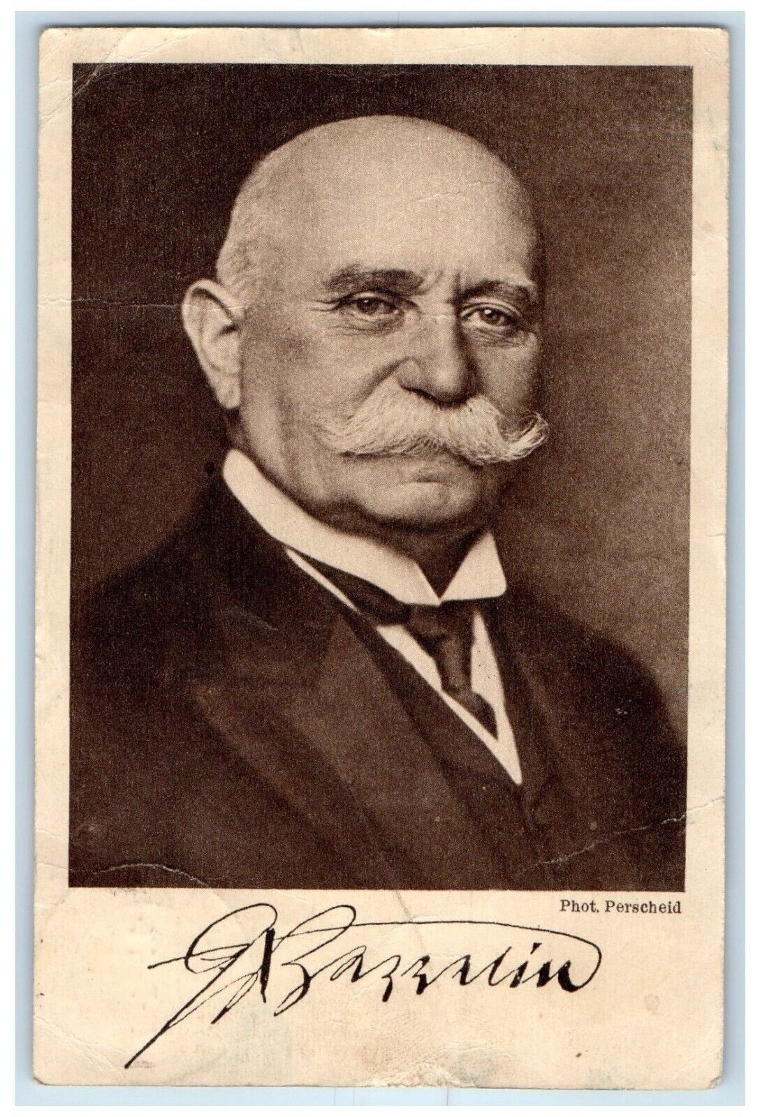 1936 Graf Zeppelin Studio Portrait Friedrichshafen Germany Vintage ...