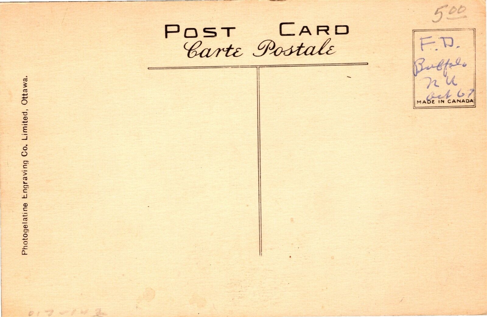 Postcard ON Callander Madame D. Legros Midwife of Dionne Quintuplets ...