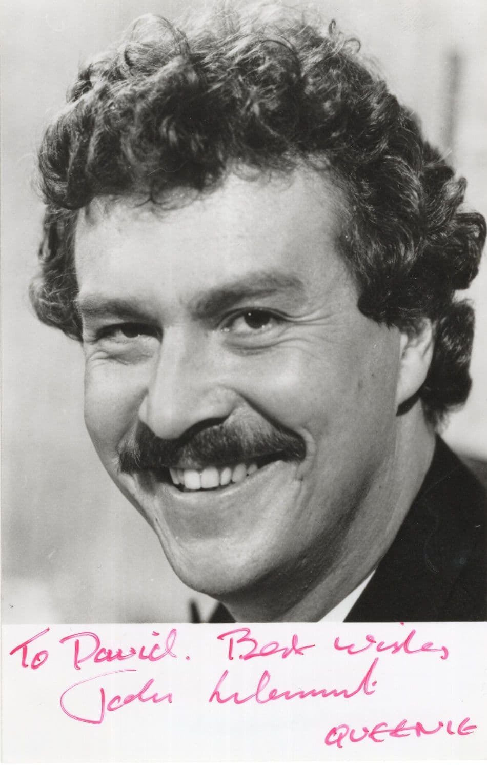 John Labanowski Queenie in Eastenders Vintage RARE Hand Signed Photo ...