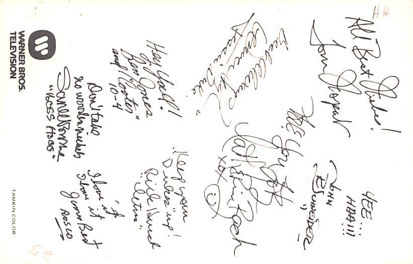 Warner Bros Television Signatures Unused | Topics - Entertainment ...