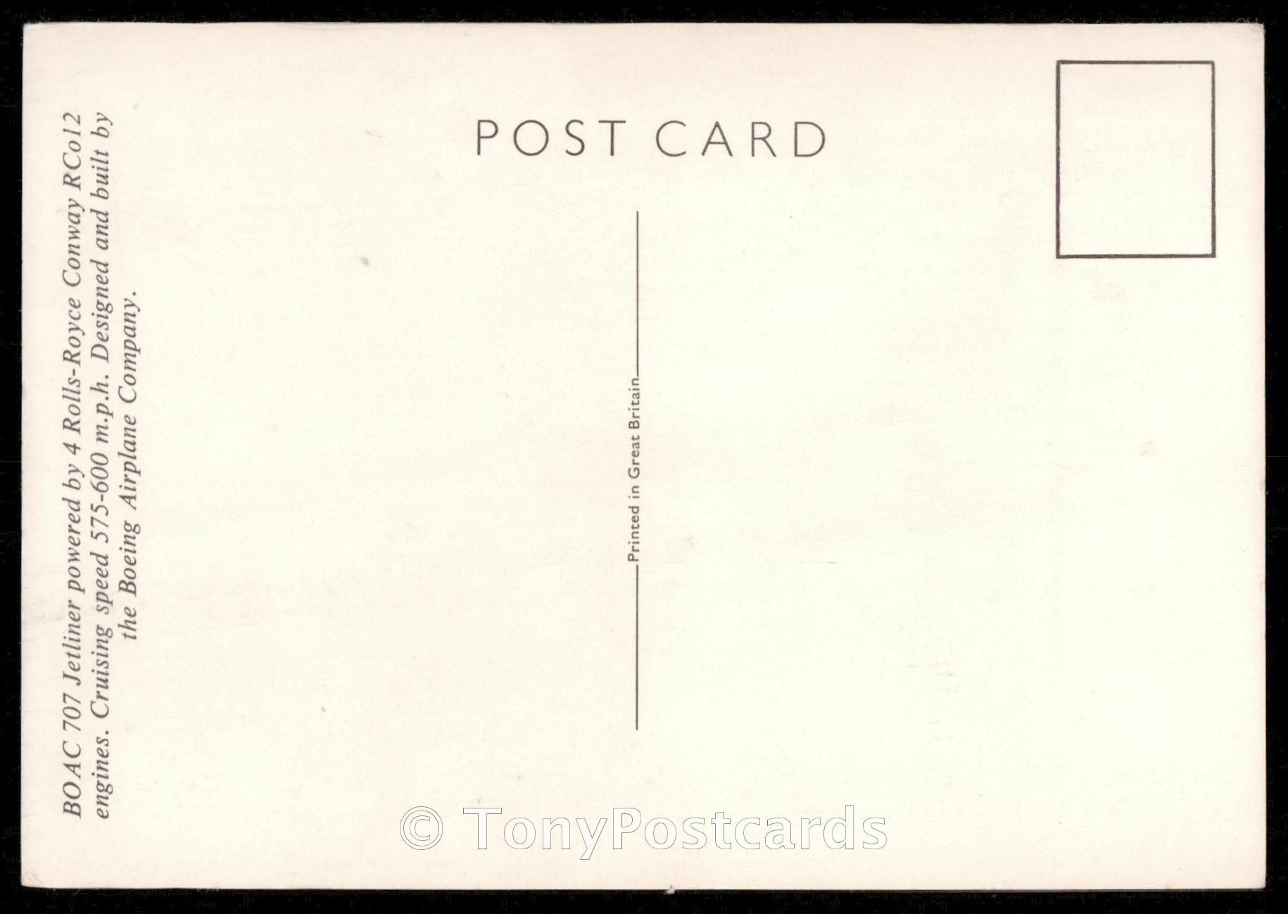 BOAC Rolls-Royce 707 JetLiner | Topics - Transportation - Aviation ...