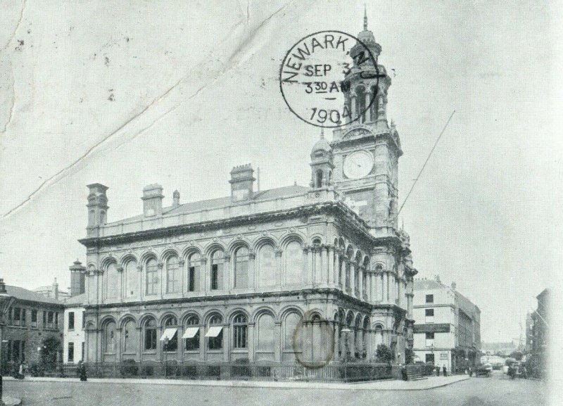 1904 Town Hall Building in Hull Clock Tower Street Scene F94 | Other ...