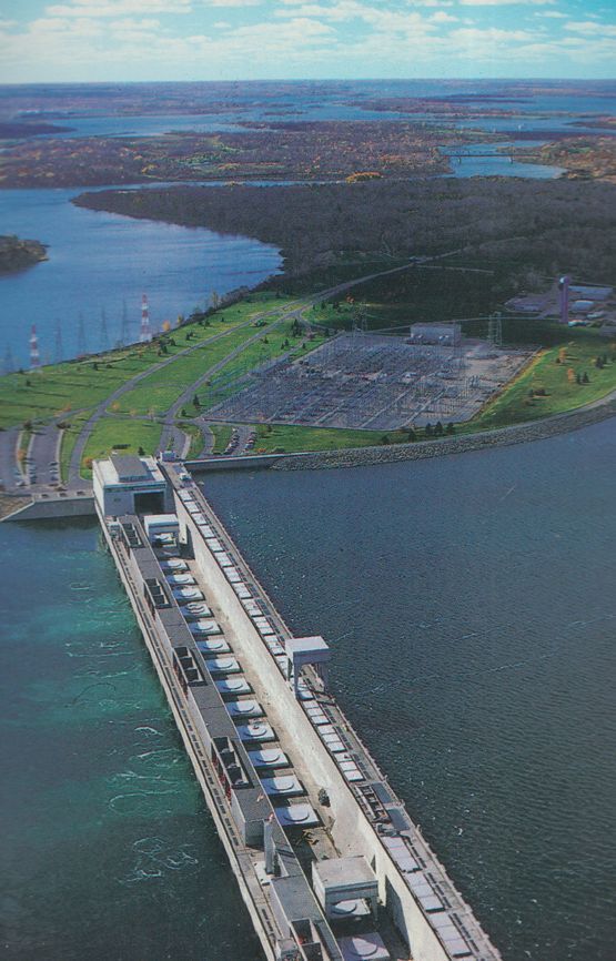 Franklin D Roosevelt New York Robert Moses Power Project Energy Bridge ...