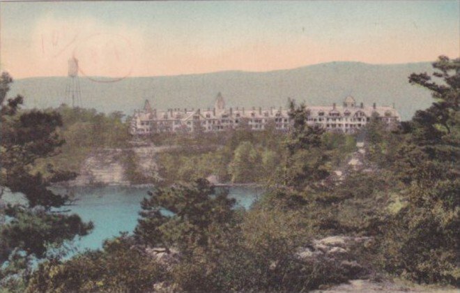 New York Lake Minnewaska Wildmere From North End Of Cliff House ...