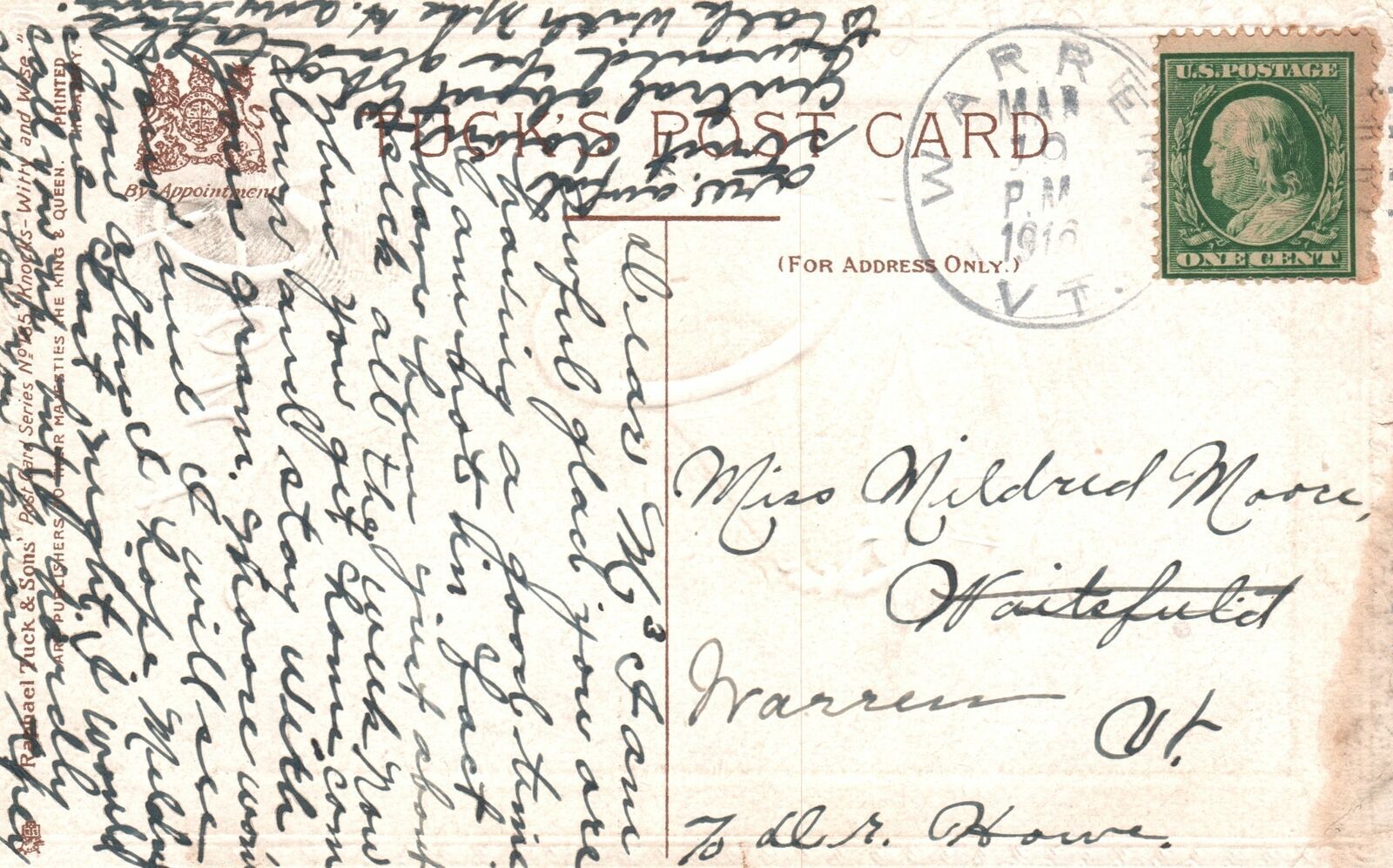 Vintage Postcard 1910's Don't Let Any Thing But A Trumpet Sass You ...