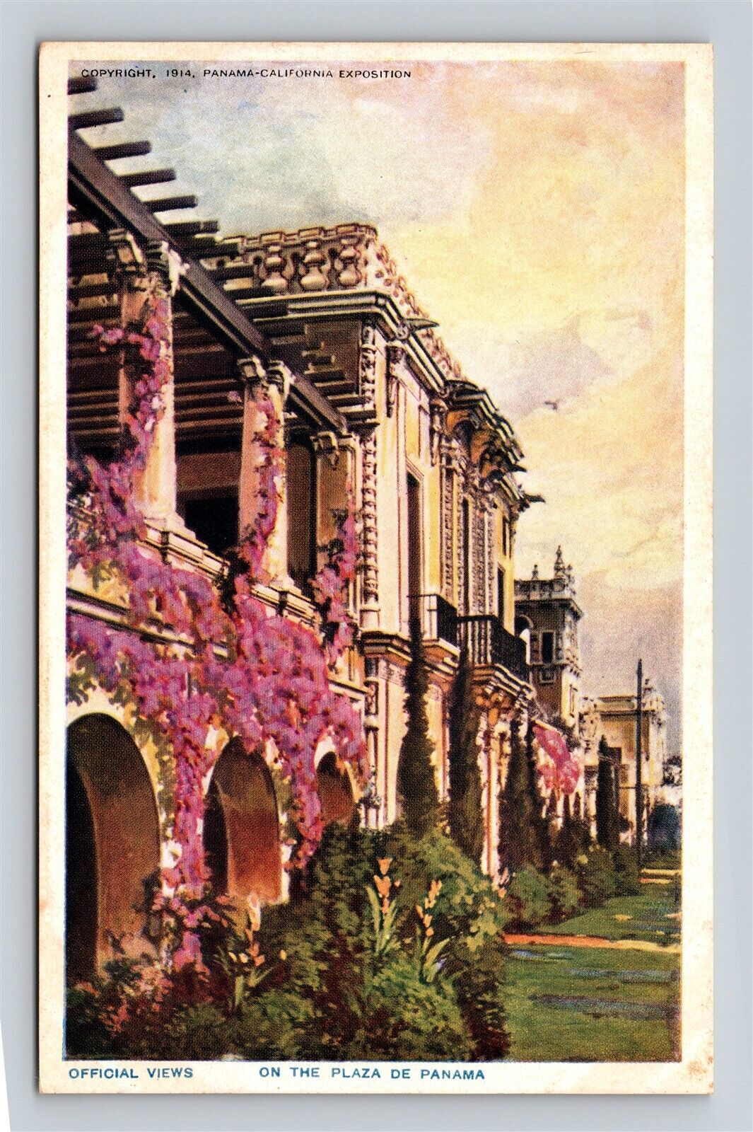 1915 Panama California Exposition San Diego CA On The Plaza de Panama ...