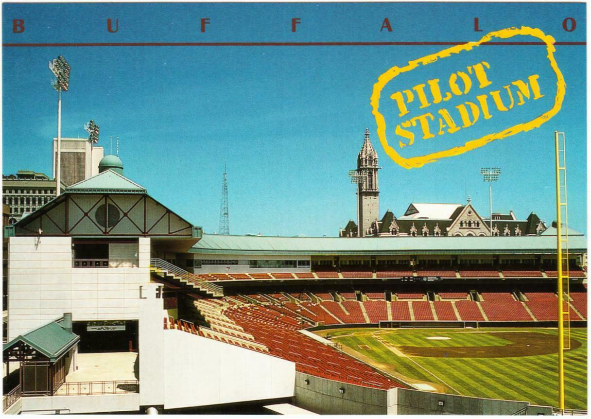 Buffalo Bisons Pilot Stadium Coca-Cola Field 1990s Postcard | Topics ...