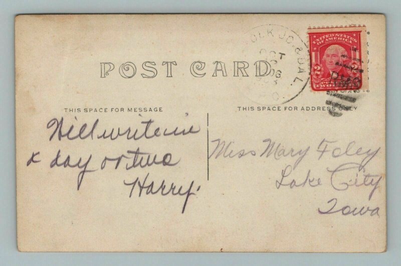 1906 Two Men Along the Missouri River White Cliffs? RPPC Postcard ...