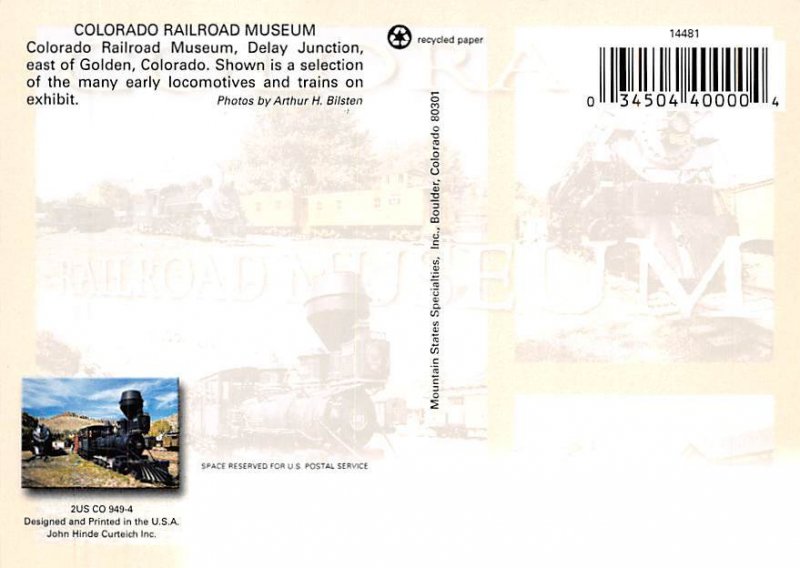 Colorado Railroad Museum Colorado Railroad Museum, Colorado | Topics ...