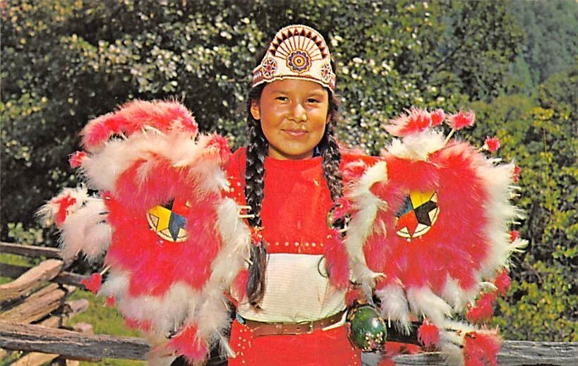 Cherokee Indian Girl Geneva Walkingstick Cherokee Indian Reservation NC ...