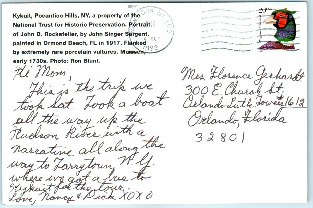 Portrait of John D. Rockefeller By John Singer Sargent - Kykuit, New ...