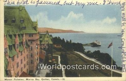 Manoir Richelieu, Murray Bay Quebec Canada 1955 | Canada - Quebec ...