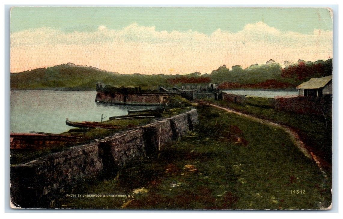 Early 1900s Ruins of an Old Spanish Fort, Portobelo, Colon, Panama ...