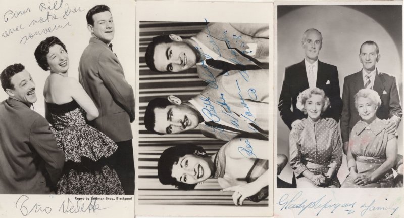 Gladys Morgan Welsh Comedian 1950s Singers Hand Signed Photo s | Topics ...