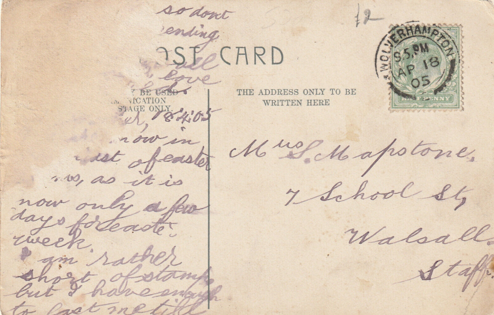 WOLVERHAMPTON, ST PETER'S Church, Staffordshire - Vintage POSTCARD ...