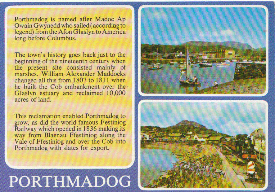 Wales Postcard - Views of Porthmadog - Caernarvonshire - Ref TZ5164 ...