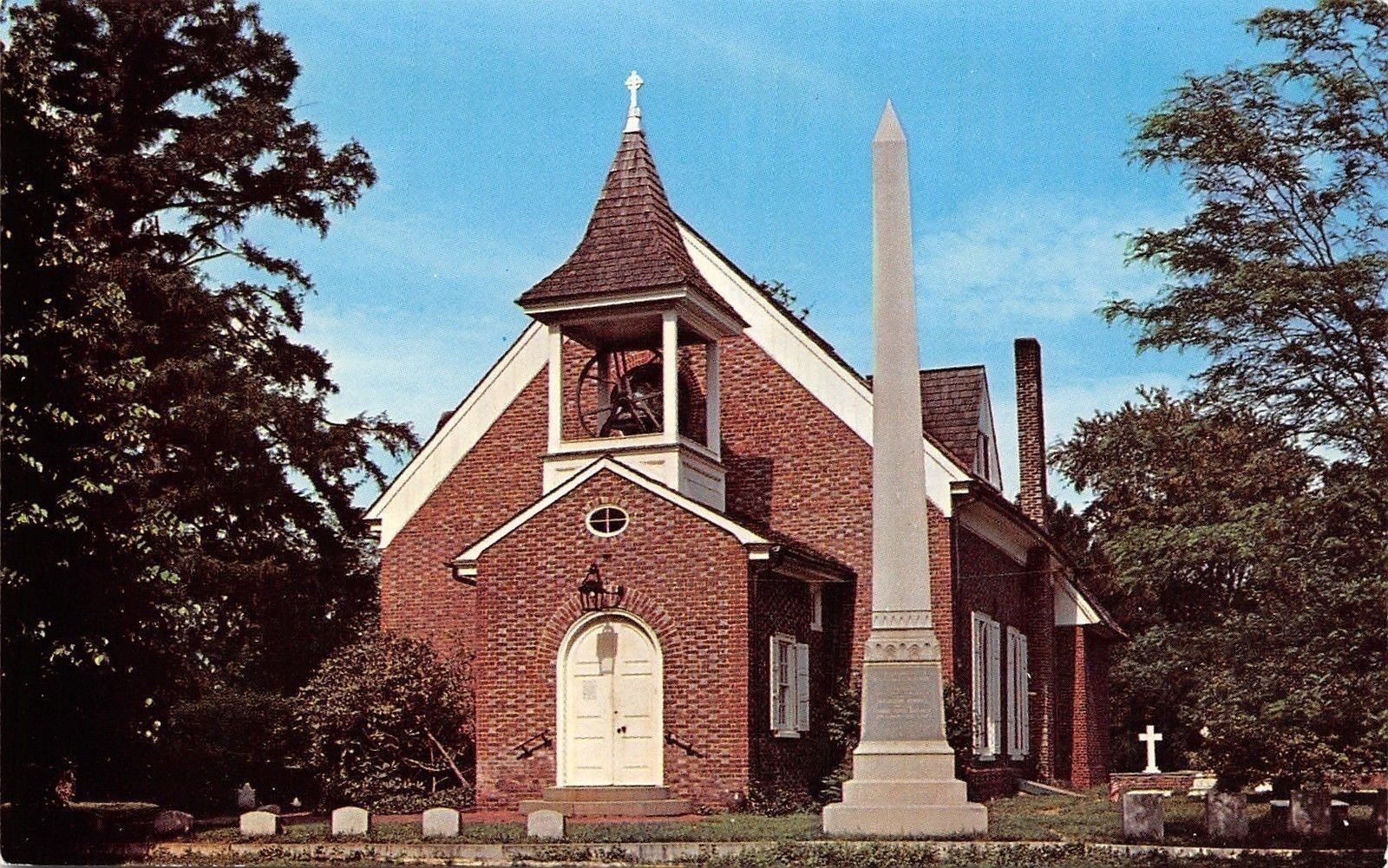 Dover Delaware~Old Christ Church~1960s Postcard | United States ...