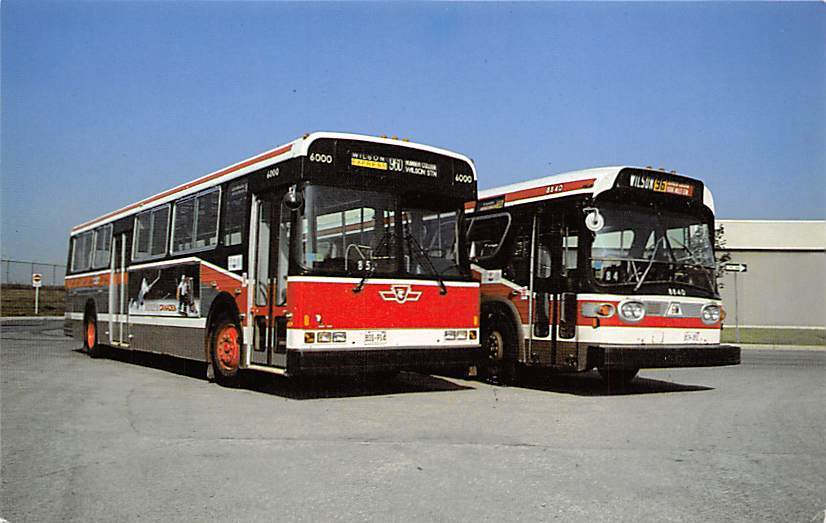 TTC Operates 1,200 buses Unused | Topics - Other, Postcard / HipPostcard