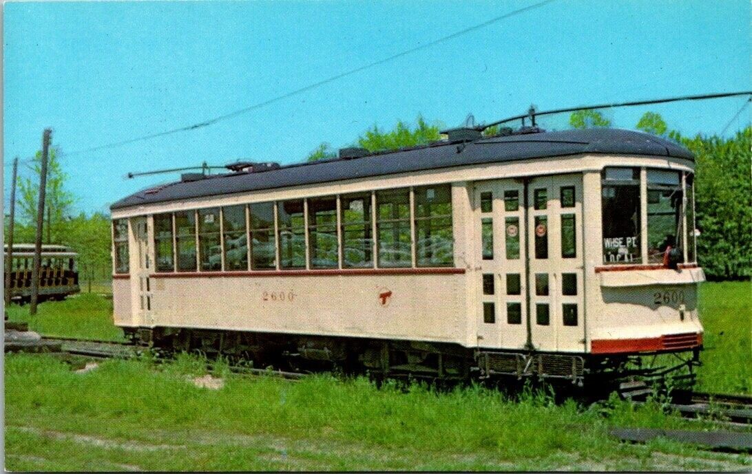 Vintage Railroad Train Locomotive Postcard - Connecticut Electric ...