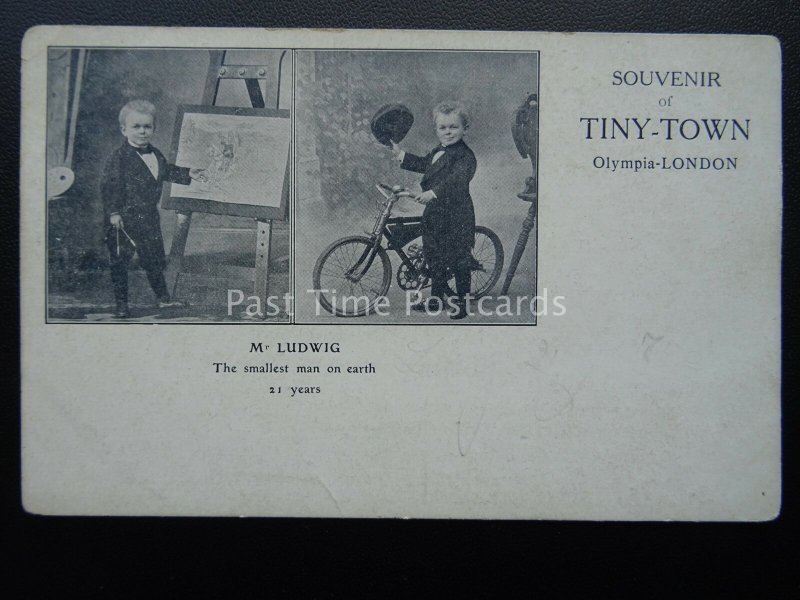 Dwarf Theme MR LUDWIG The Smallest Man on Earth - Tiny Town London Old ...