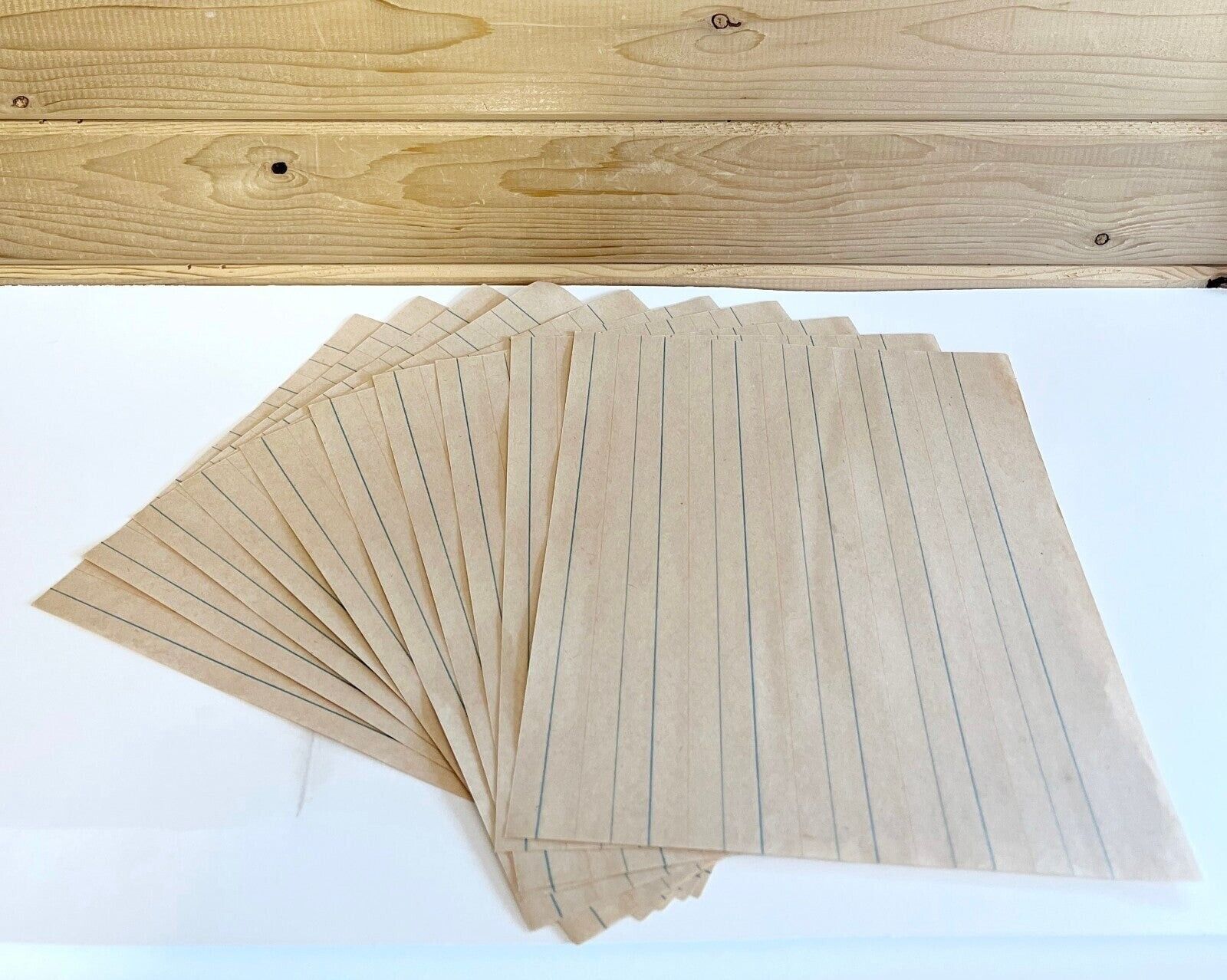 1960s Ruled Paper Vintage Lot of 10 School Supply Crafts Ephemera ...